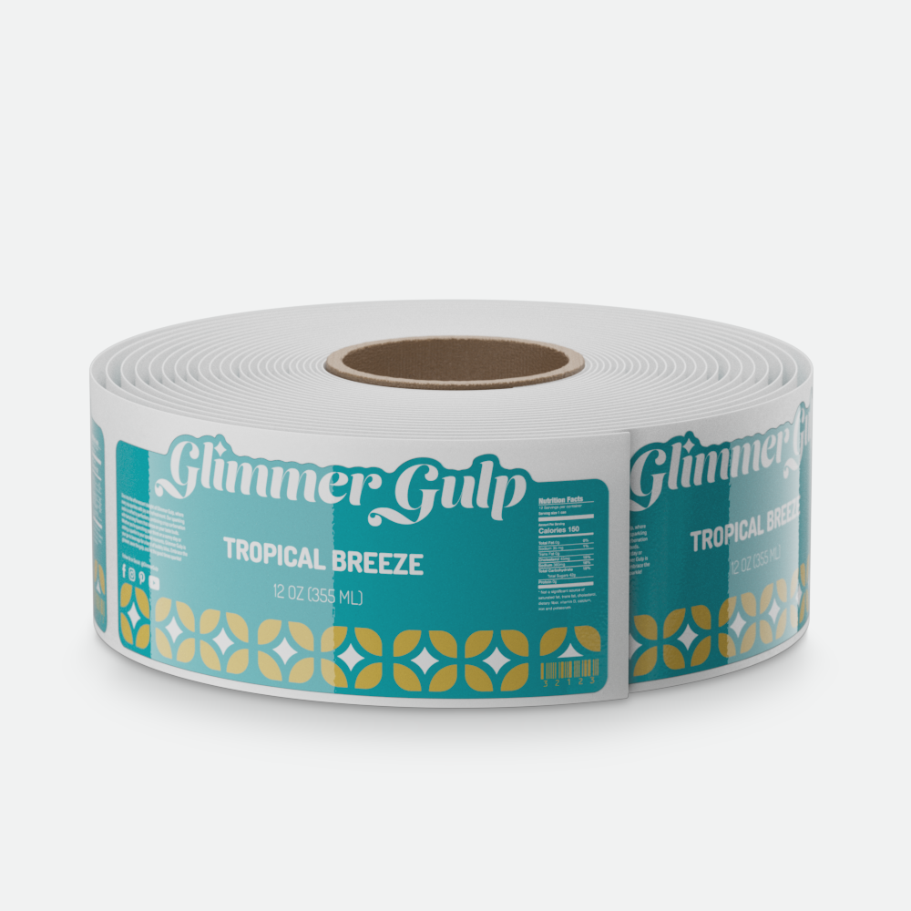 Custom Label Printing: Glossy BOPP Labels - Shop Now! | StickerGiant